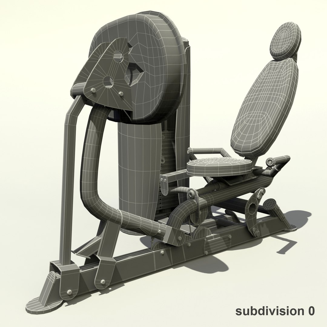 3d Leg Press