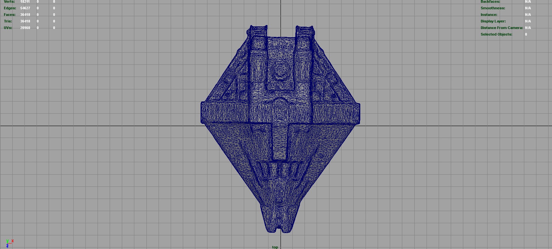 3d Narcissus Shuttle Alien Nostromo Model
