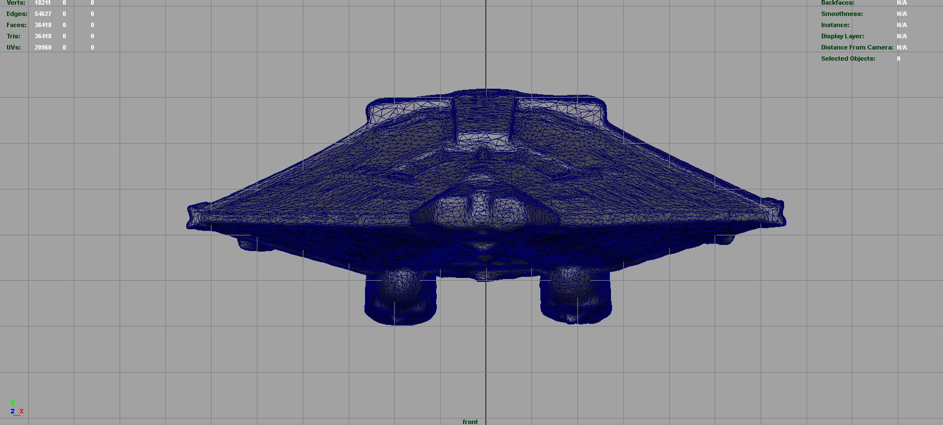 3d Narcissus Shuttle Alien Nostromo Model