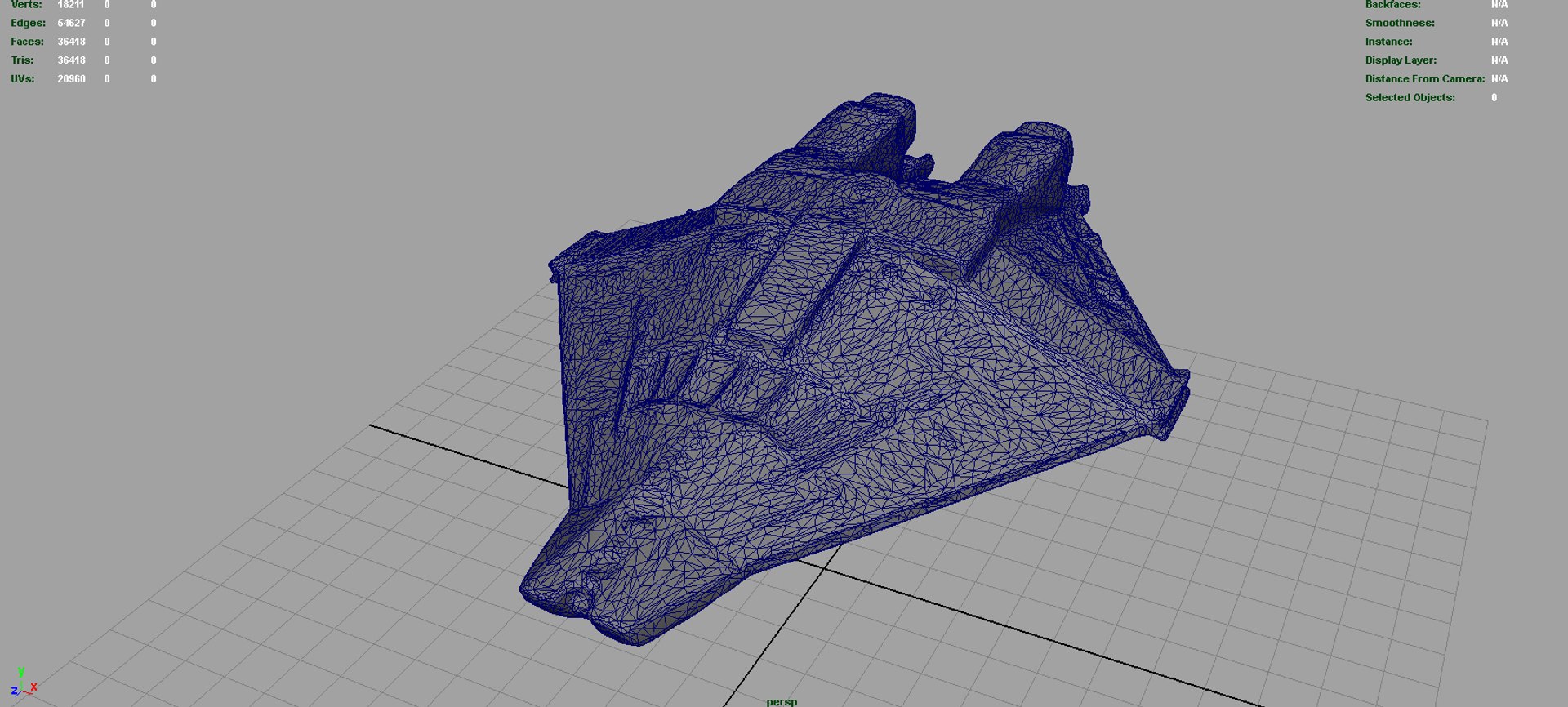 3d Narcissus Shuttle Alien Nostromo Model