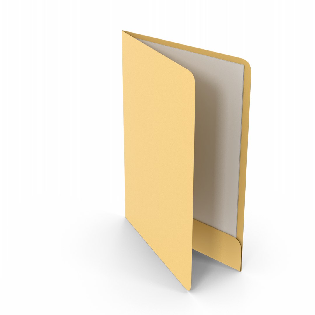 File Folder 3D Model - TurboSquid 2340683