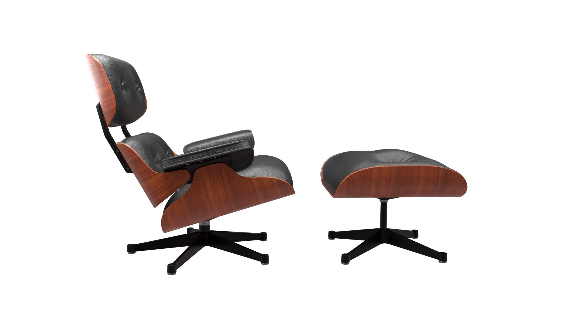 Eames Lounge Chair 3D Model - TurboSquid 1544814