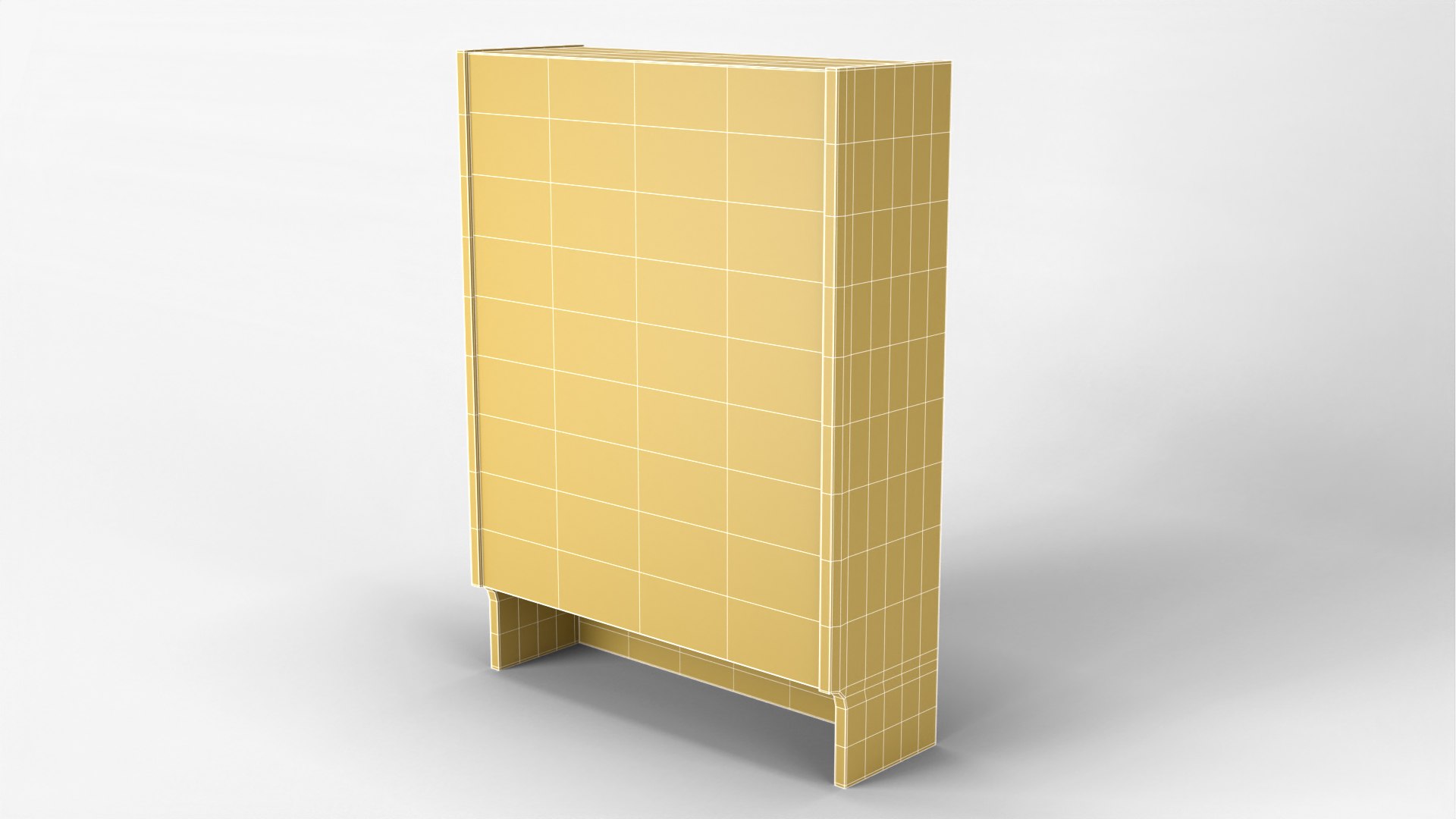 3D Cabinet 02 - Oak Wood model - TurboSquid 2029900