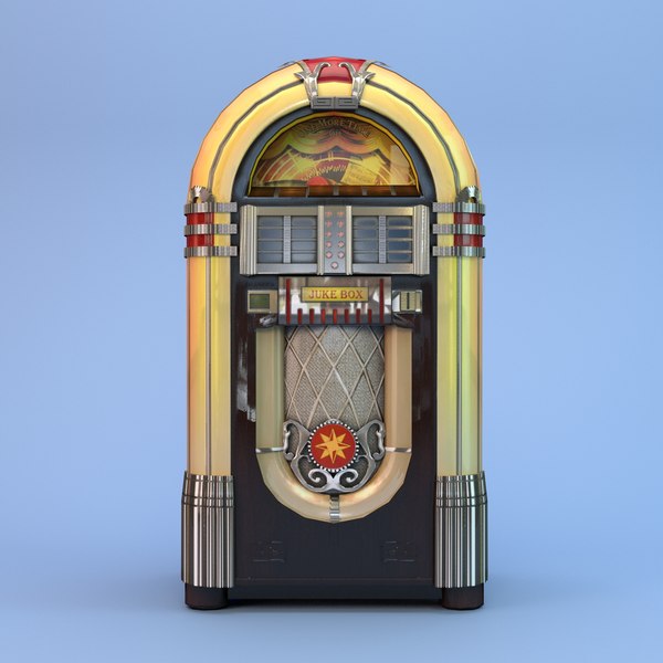 jukebox 3d model