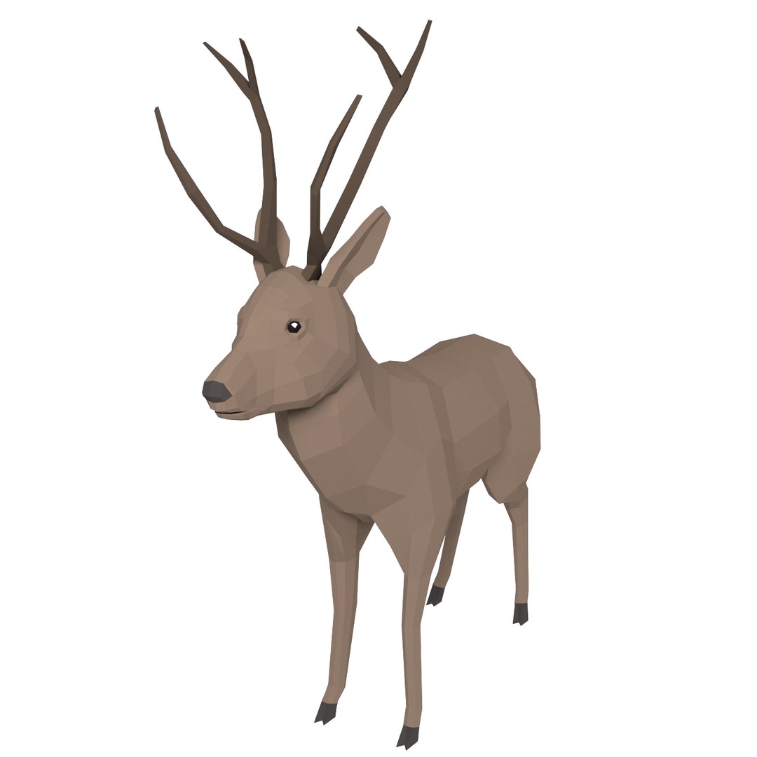 Deer Animation 3D Model - TurboSquid 1328595