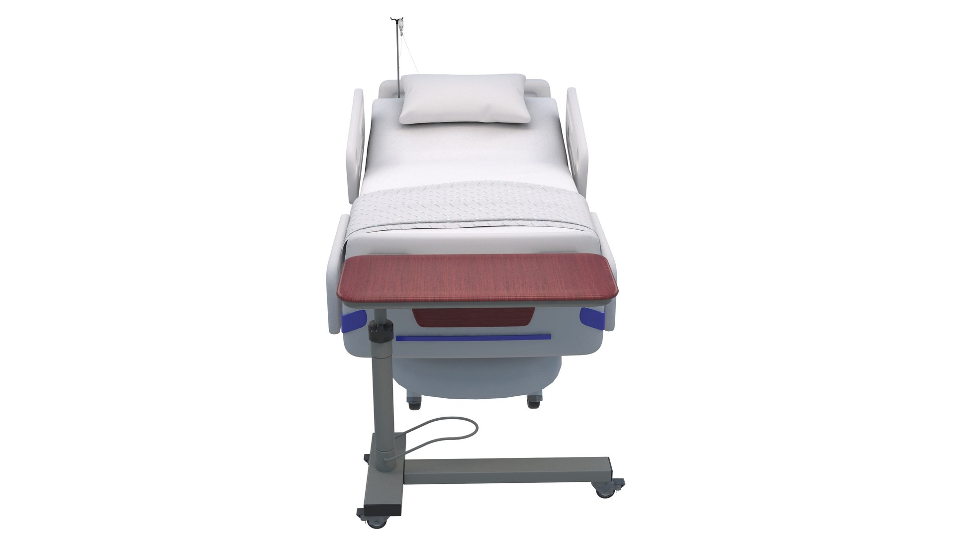 Hospital Bed And Medical Table 3D Model - TurboSquid 2225471
