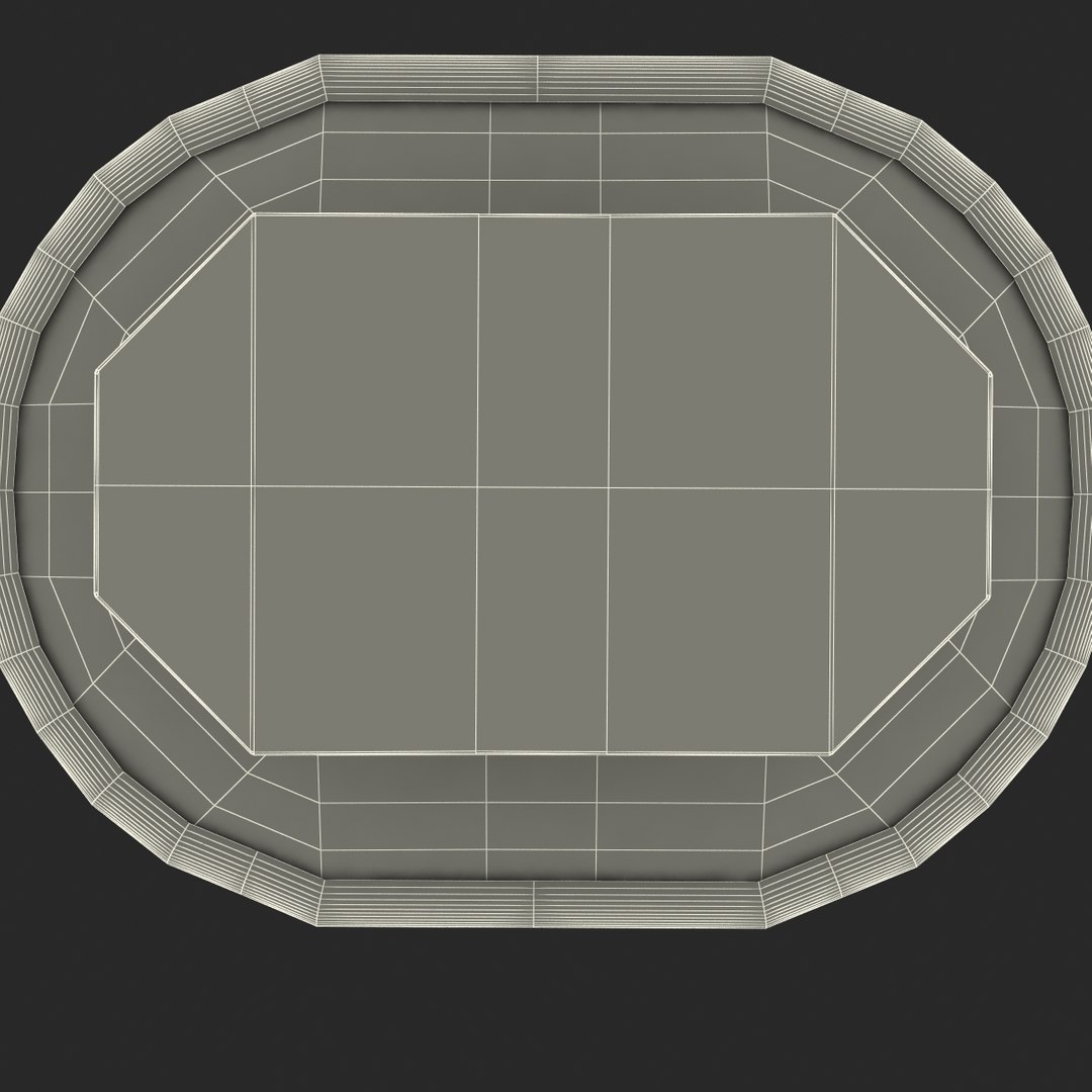 Automated Poker Table 3d Model