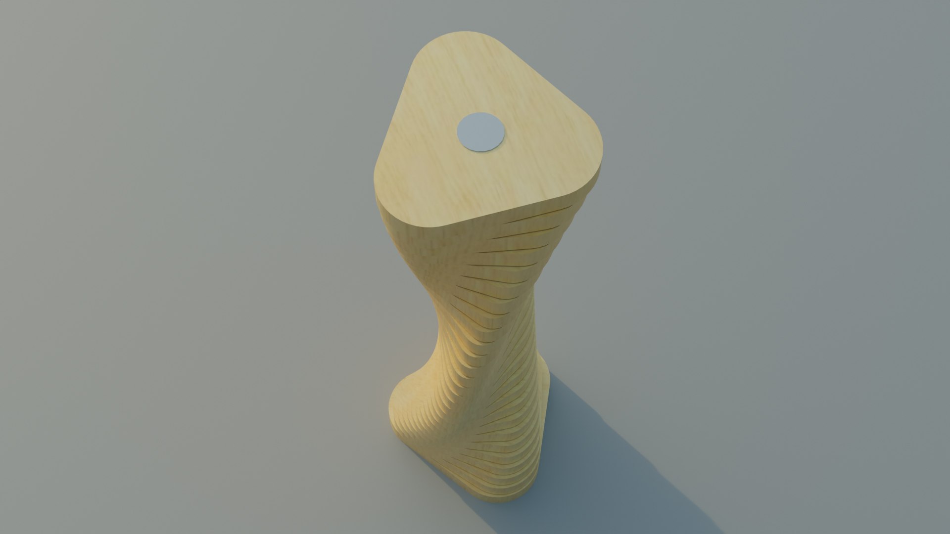 Curvy Twisted Column 3D Model - TurboSquid 2162439