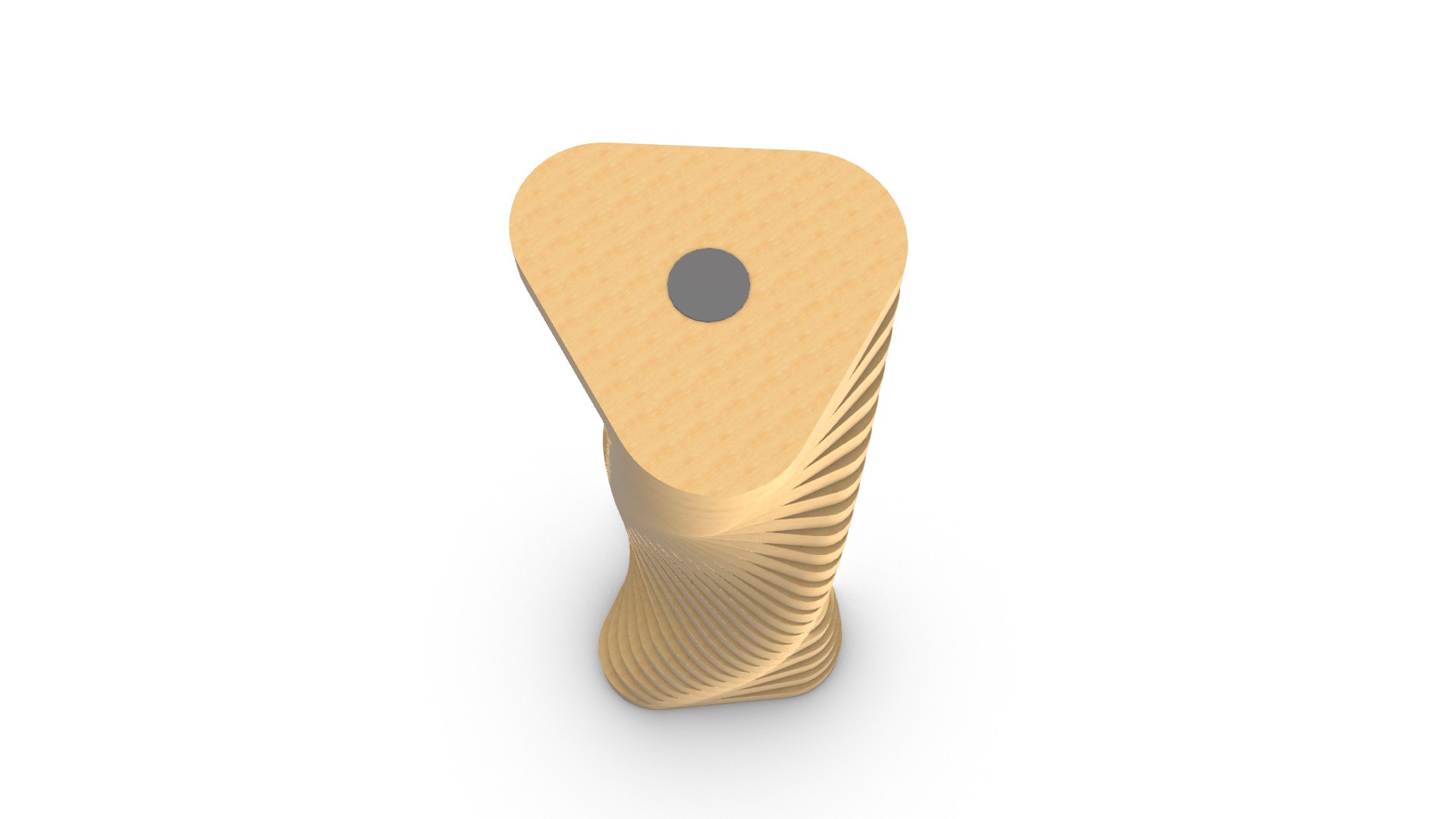 Curvy Twisted Column 3D Model - TurboSquid 2162439