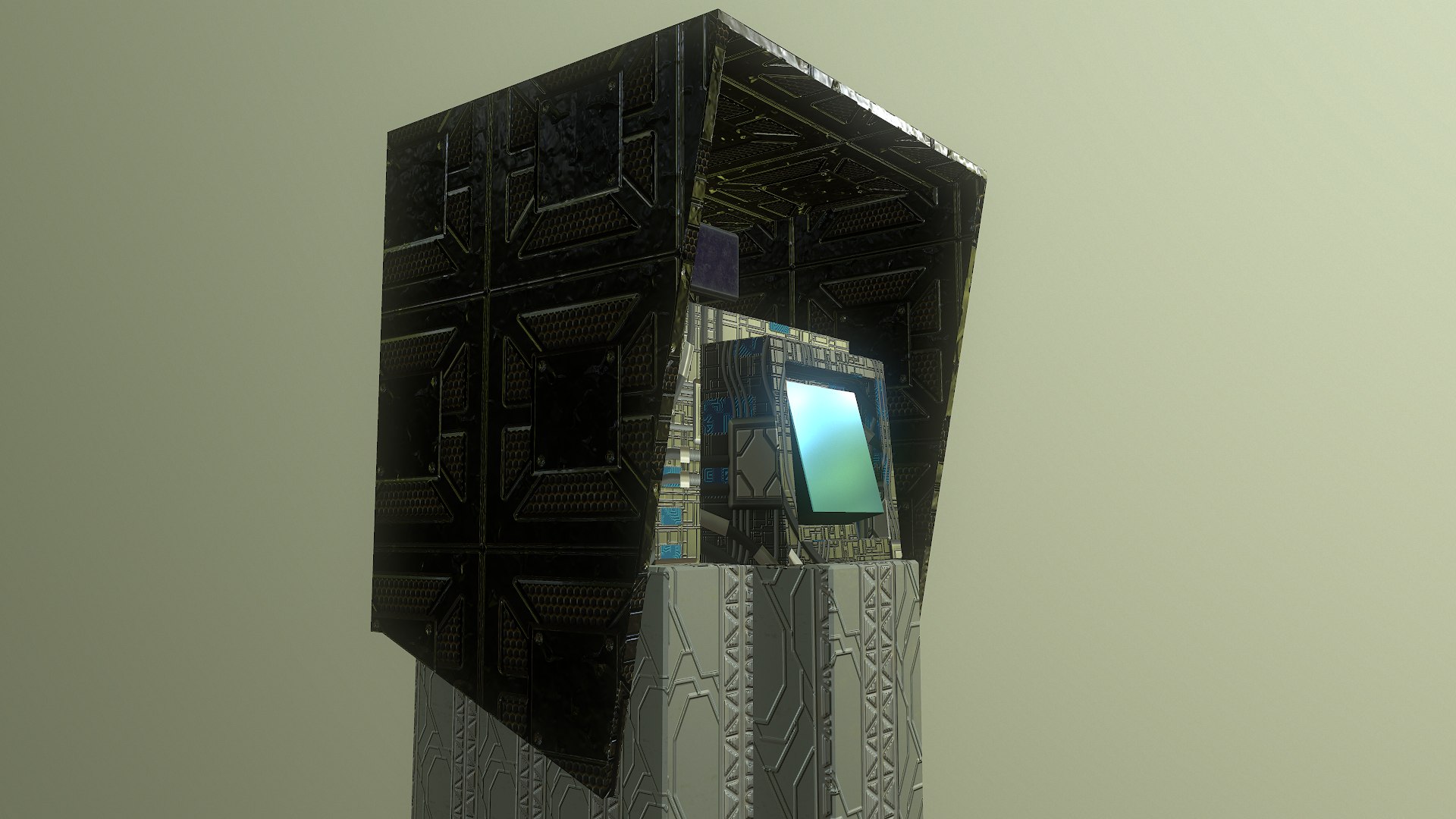 CyberCell 3D Model - TurboSquid 1998974