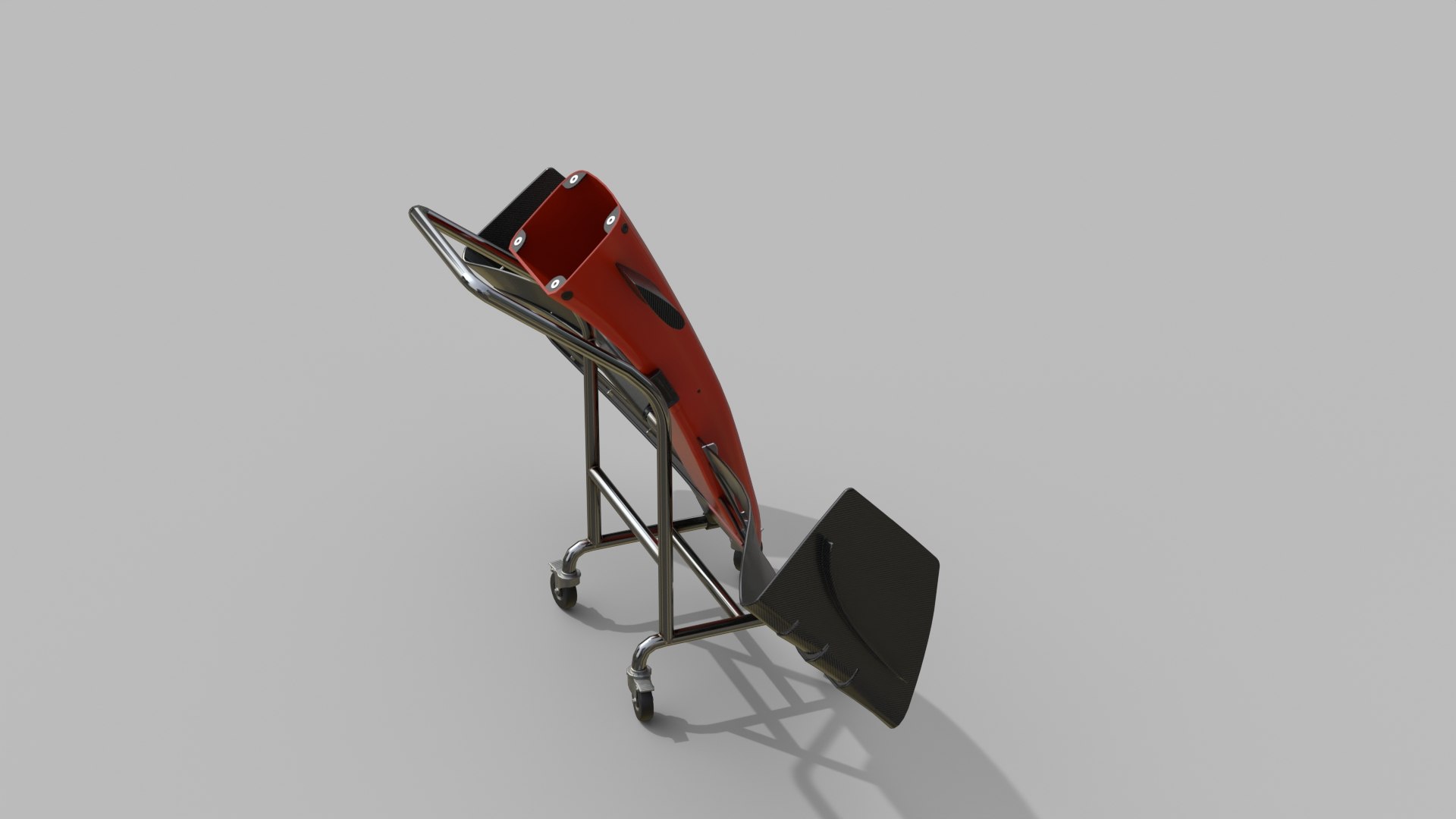 3D OW Front Wing Stand 2 With Wings Model - TurboSquid 2334795