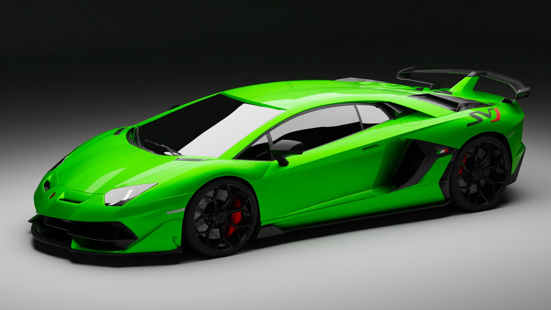 modelo 3d Lamborghini Aventador SVJ - TurboSquid 2220367