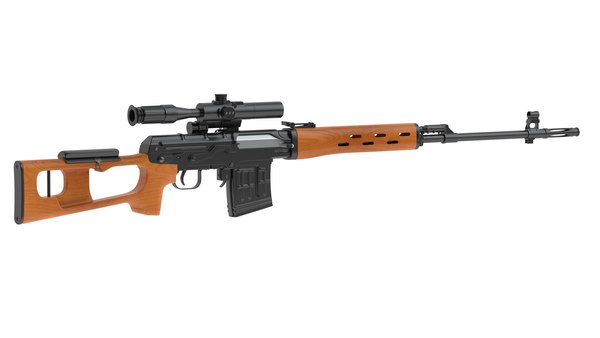 Dragunov Sniper Rifle 3D - TurboSquid 1730604