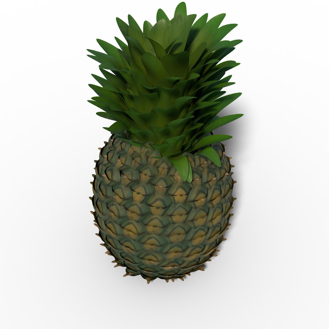 Pineapple 3D Model - TurboSquid 2075436