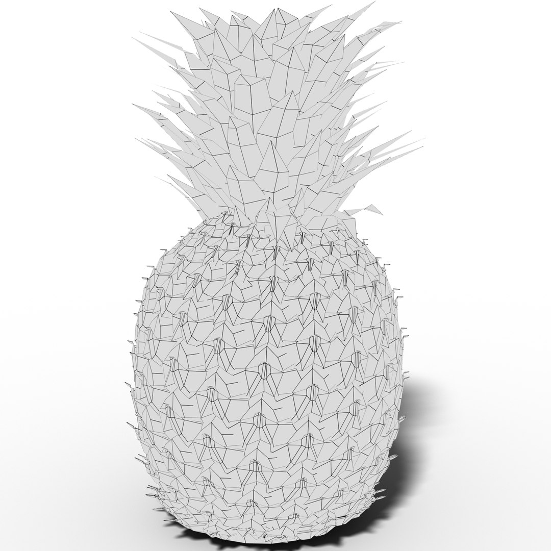 Pineapple 3D Model - TurboSquid 2075436