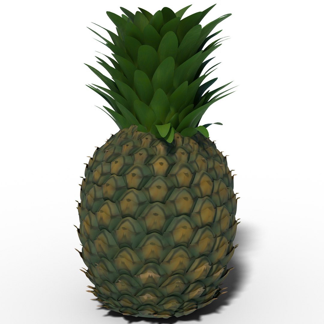 Pineapple 3D Model - TurboSquid 2075436
