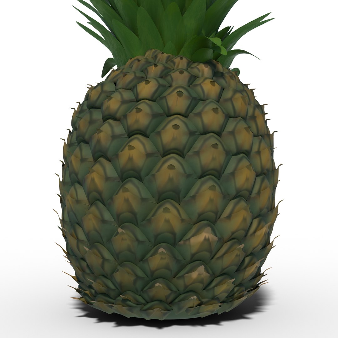 Pineapple 3D Model - TurboSquid 2075436