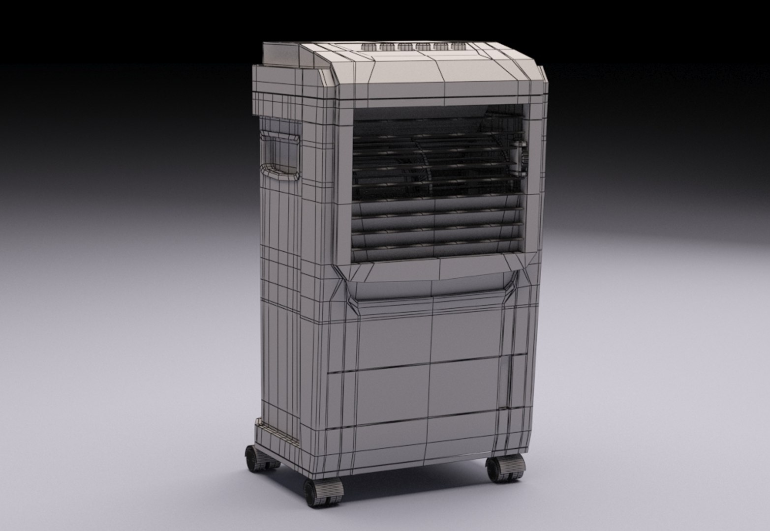 Small Evaporative Cooler 3D Model - TurboSquid 1464257