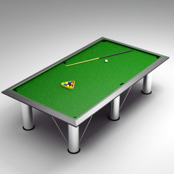 max modern billiards table