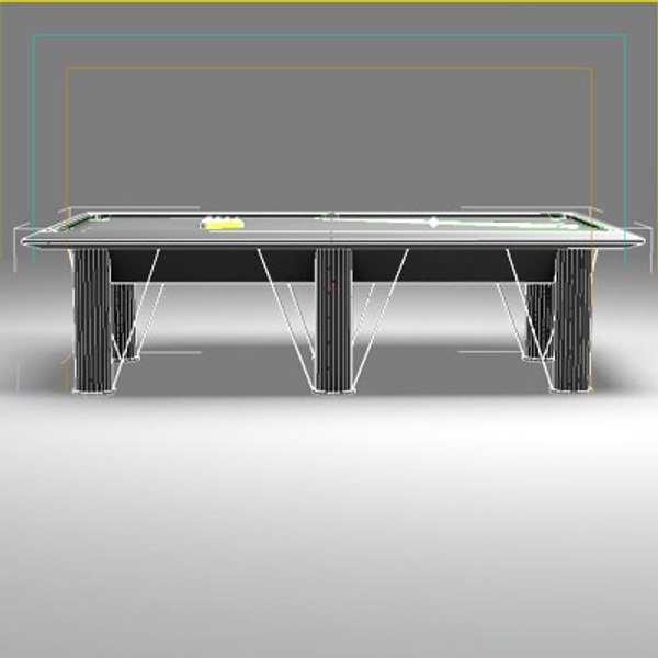 max modern billiards table