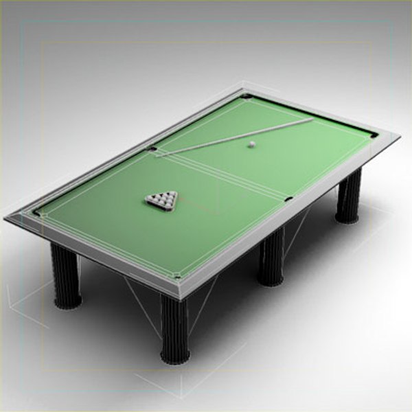 max modern billiards table