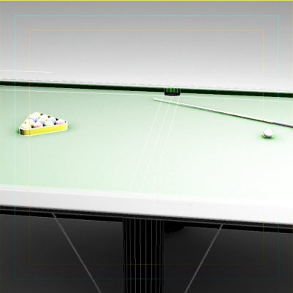 max modern billiards table