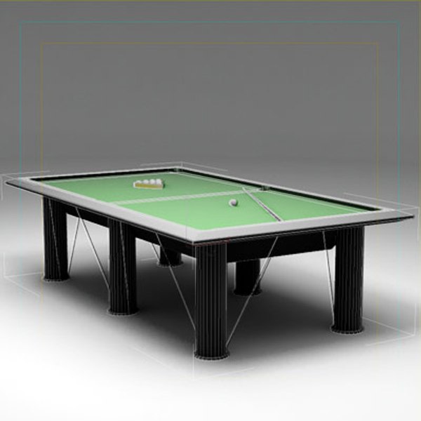 max modern billiards table