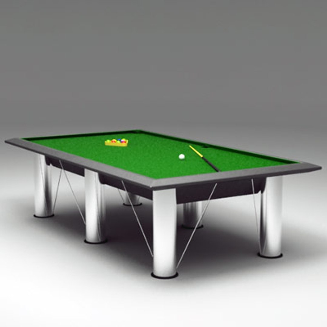 max modern billiards table