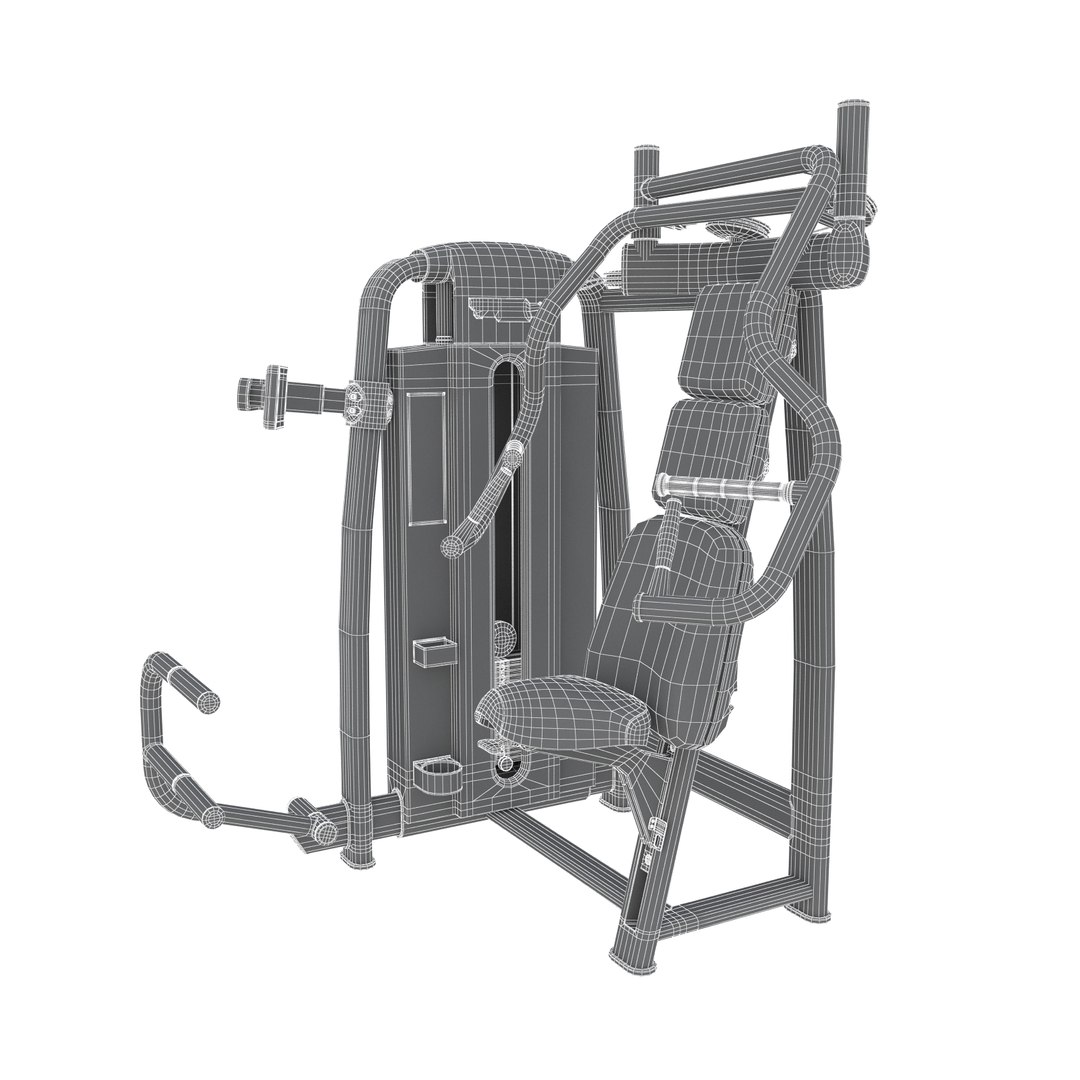 3D model - sp chest press - TurboSquid 1156970