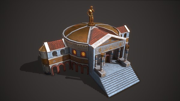 3D ancient senate model - TurboSquid 1650531