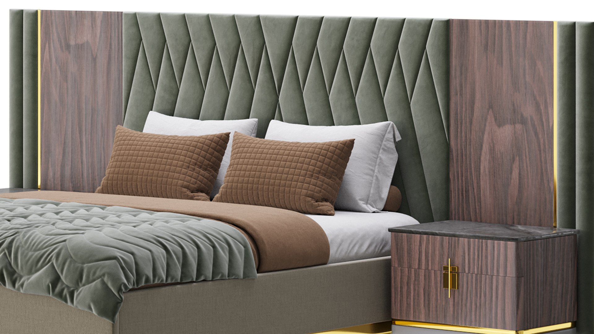 3D Model Batha Bed - TurboSquid 2189497