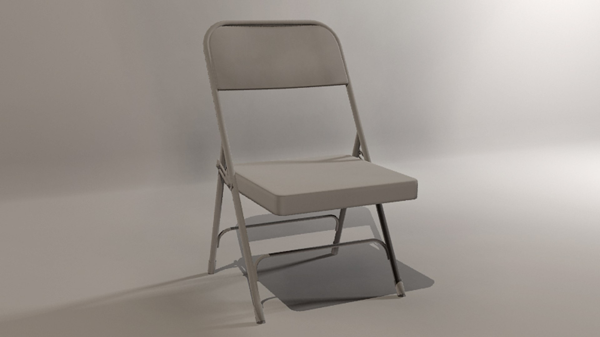 3d indestructible folding chair