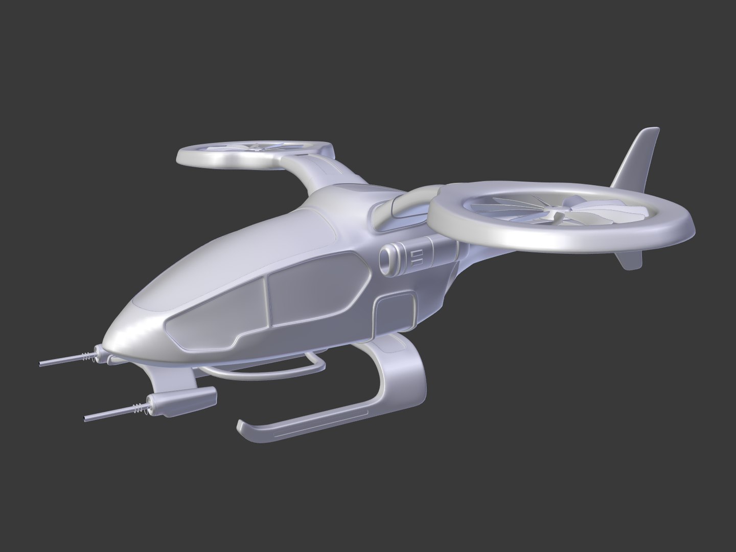 3D Military Flying Car - TurboSquid 1539060
