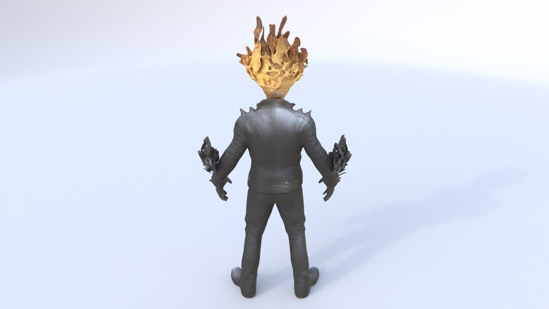 3D Ghost Rider Model - TurboSquid 2337176