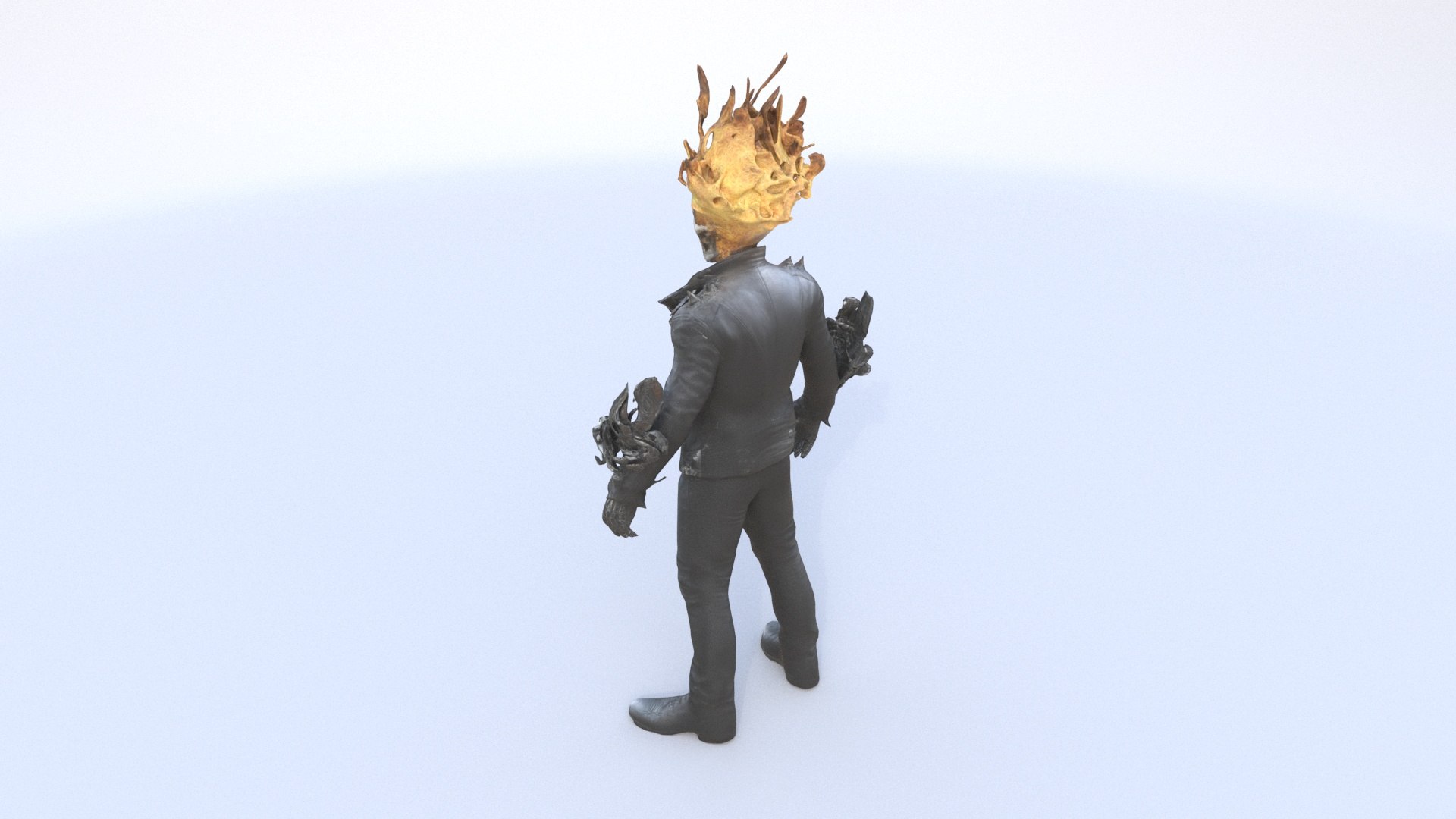 3D Ghost Rider Model - TurboSquid 2337176