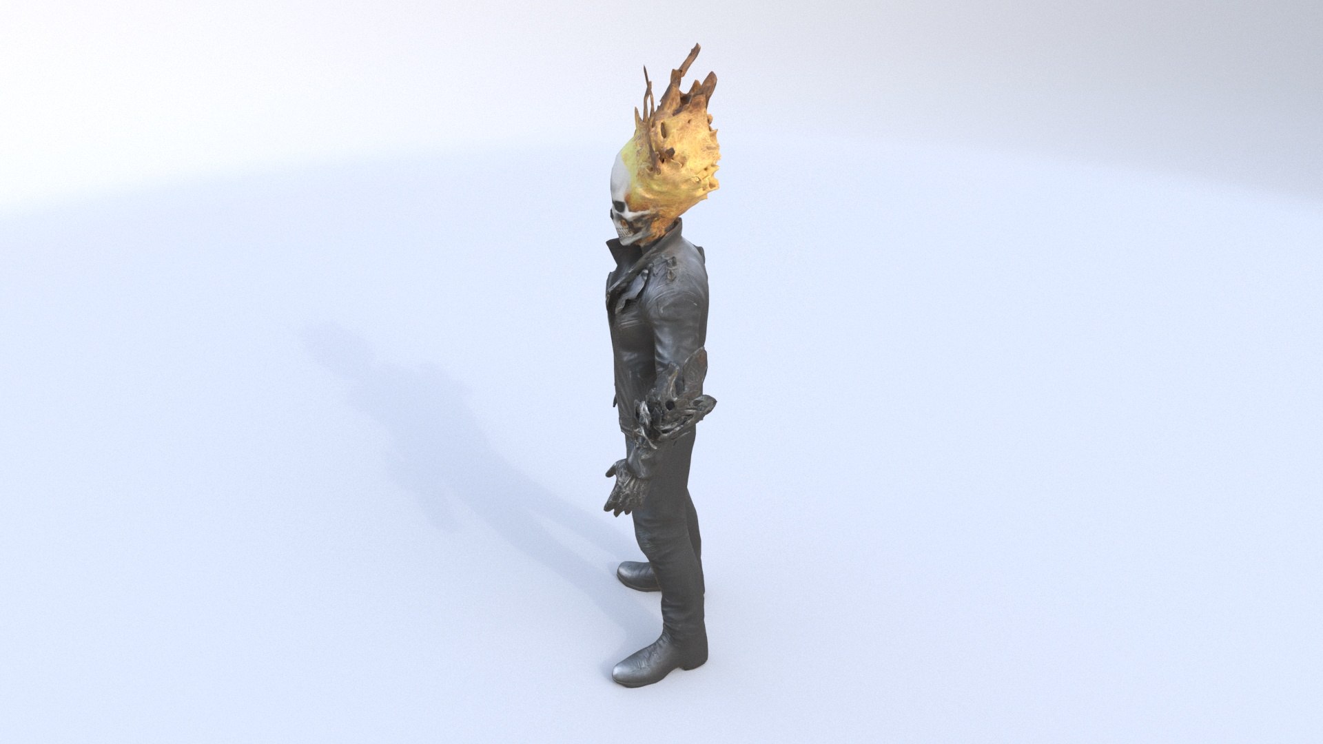 3D Ghost Rider Model - TurboSquid 2337176