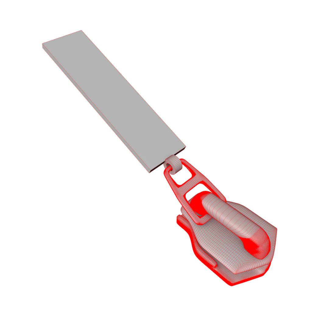 Zipper 3 3d Model