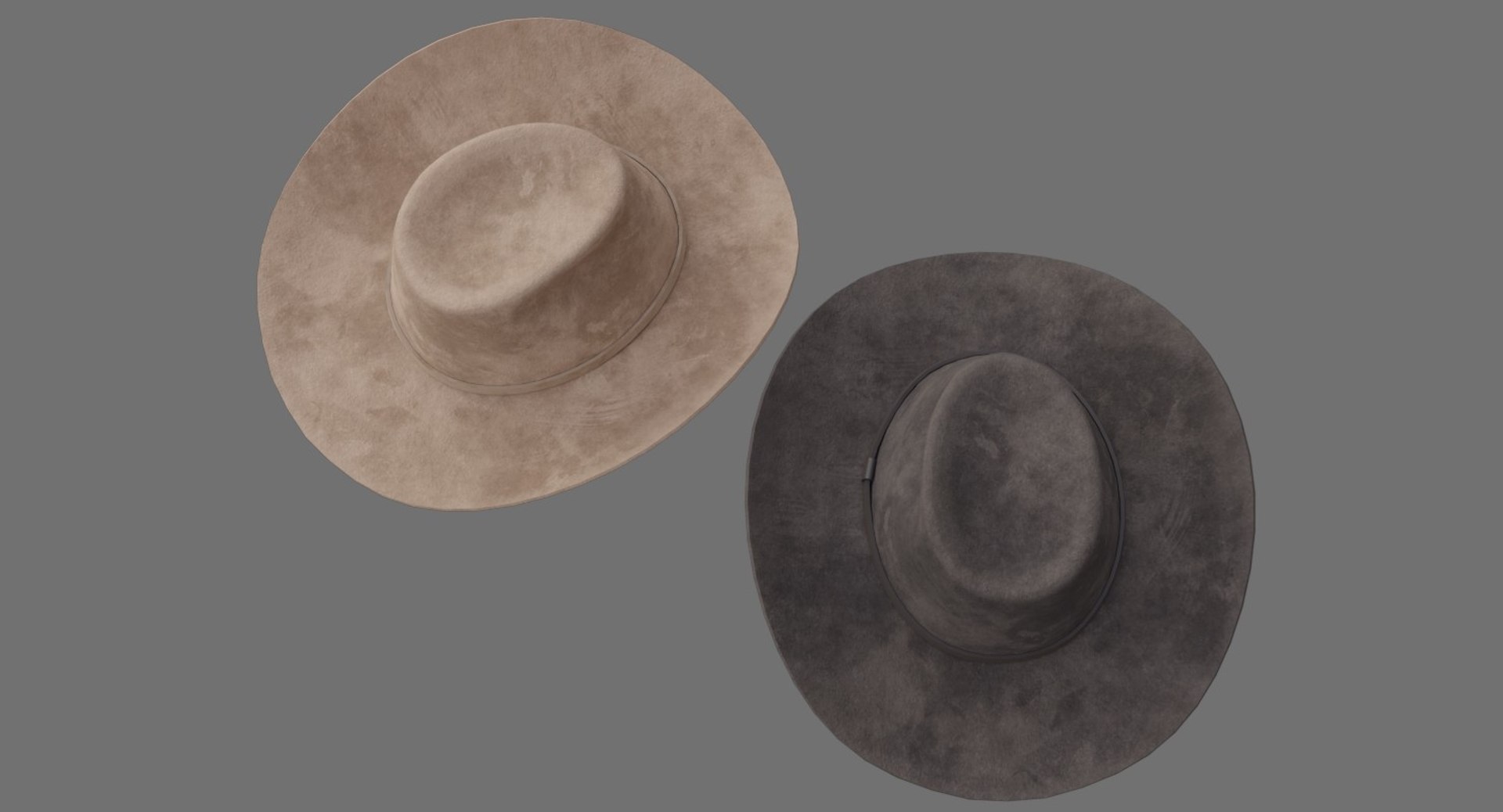 Cowboy Hat 1c 3D Model - TurboSquid 1247465