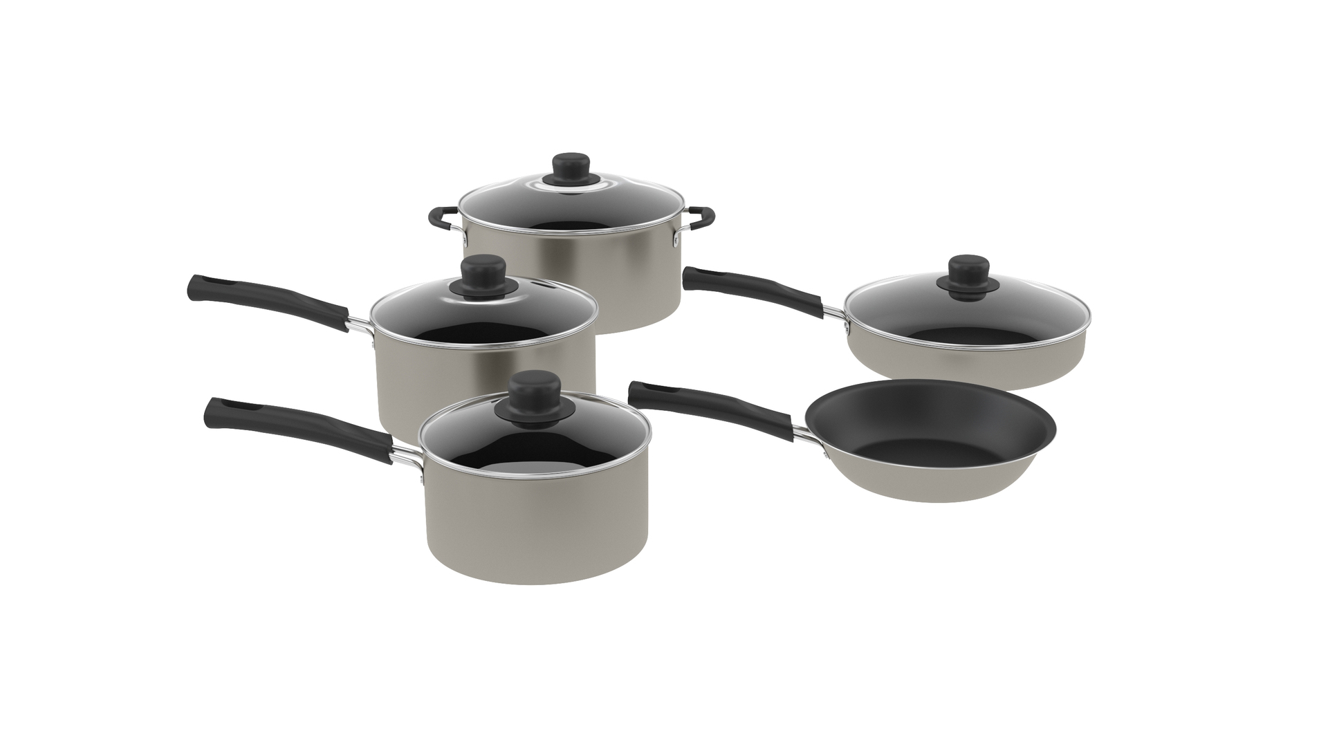 Cookware Set Model - TurboSquid 1948995