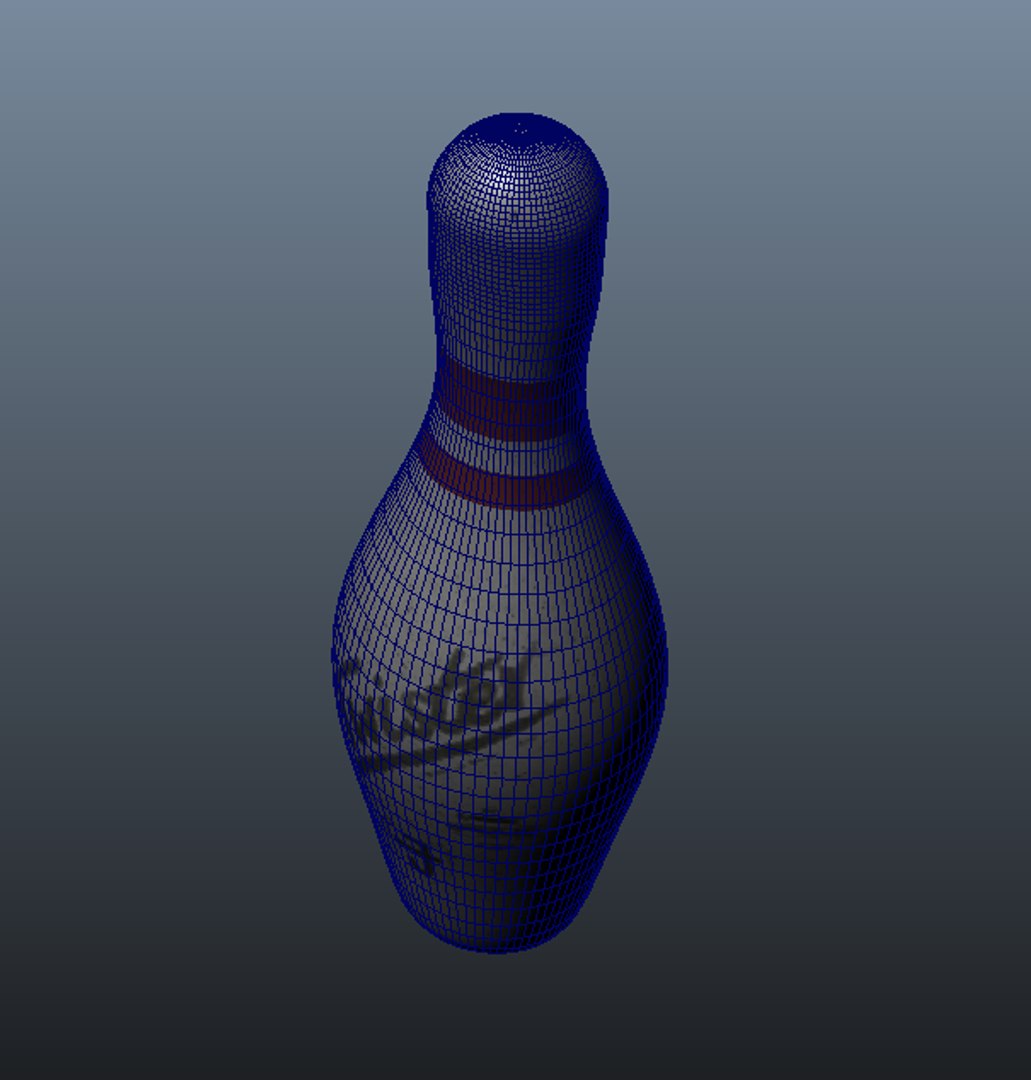 3d Model Bowling Pin