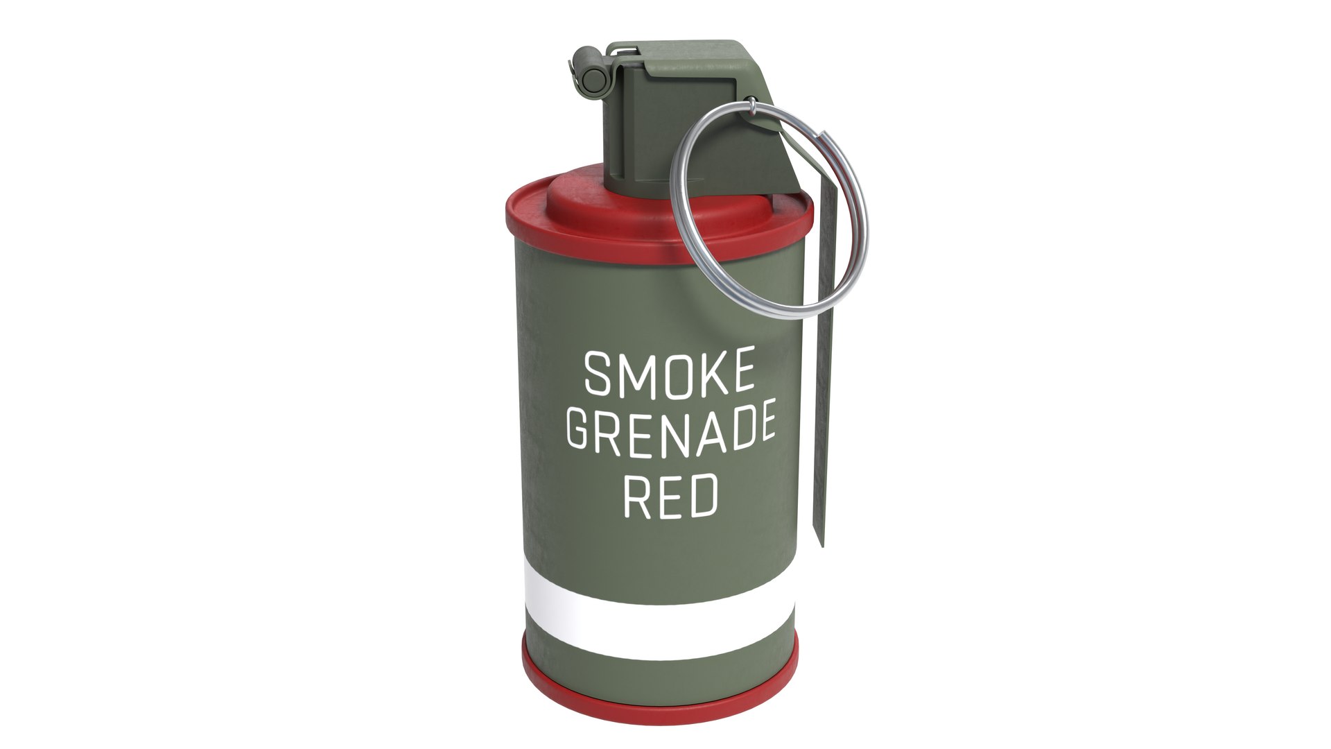 Smoke Grenade 3D Model - TurboSquid 2285741