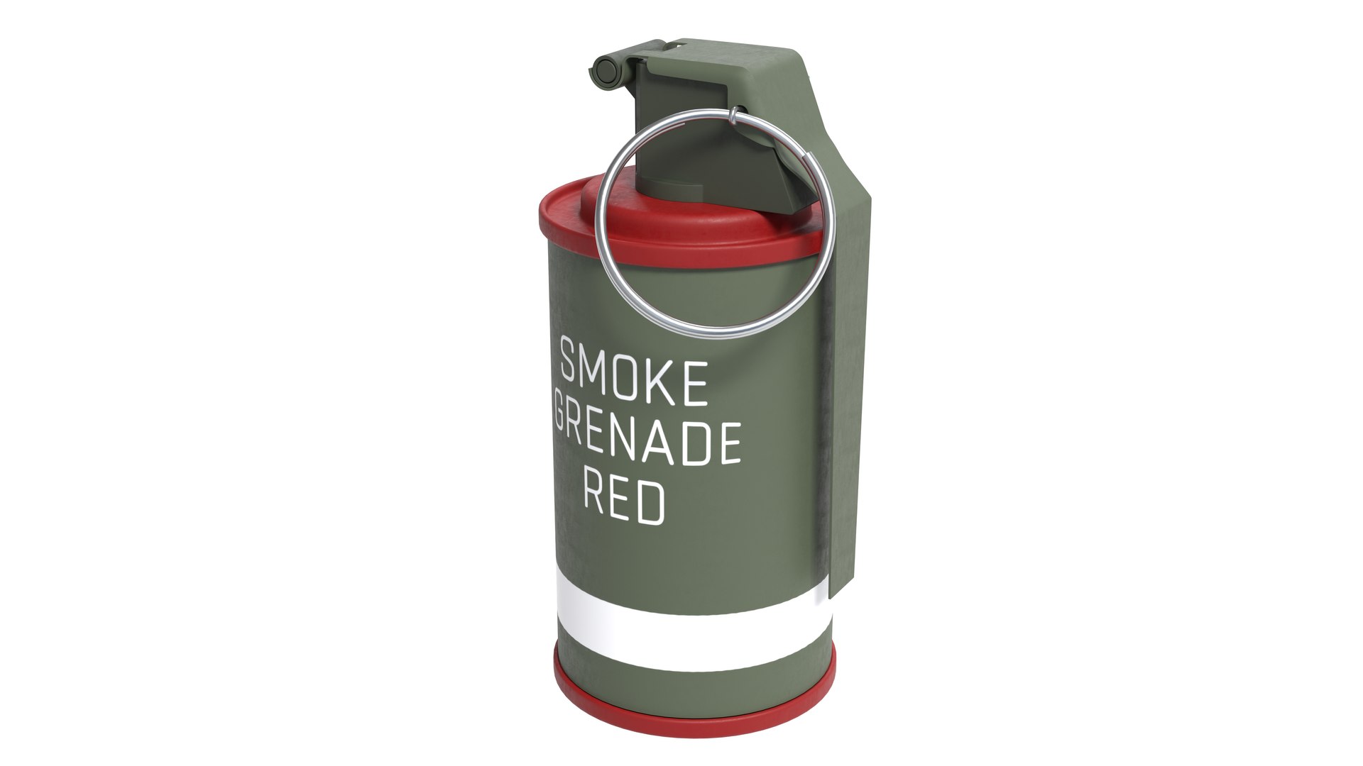 Smoke Grenade 3D Model - TurboSquid 2285741
