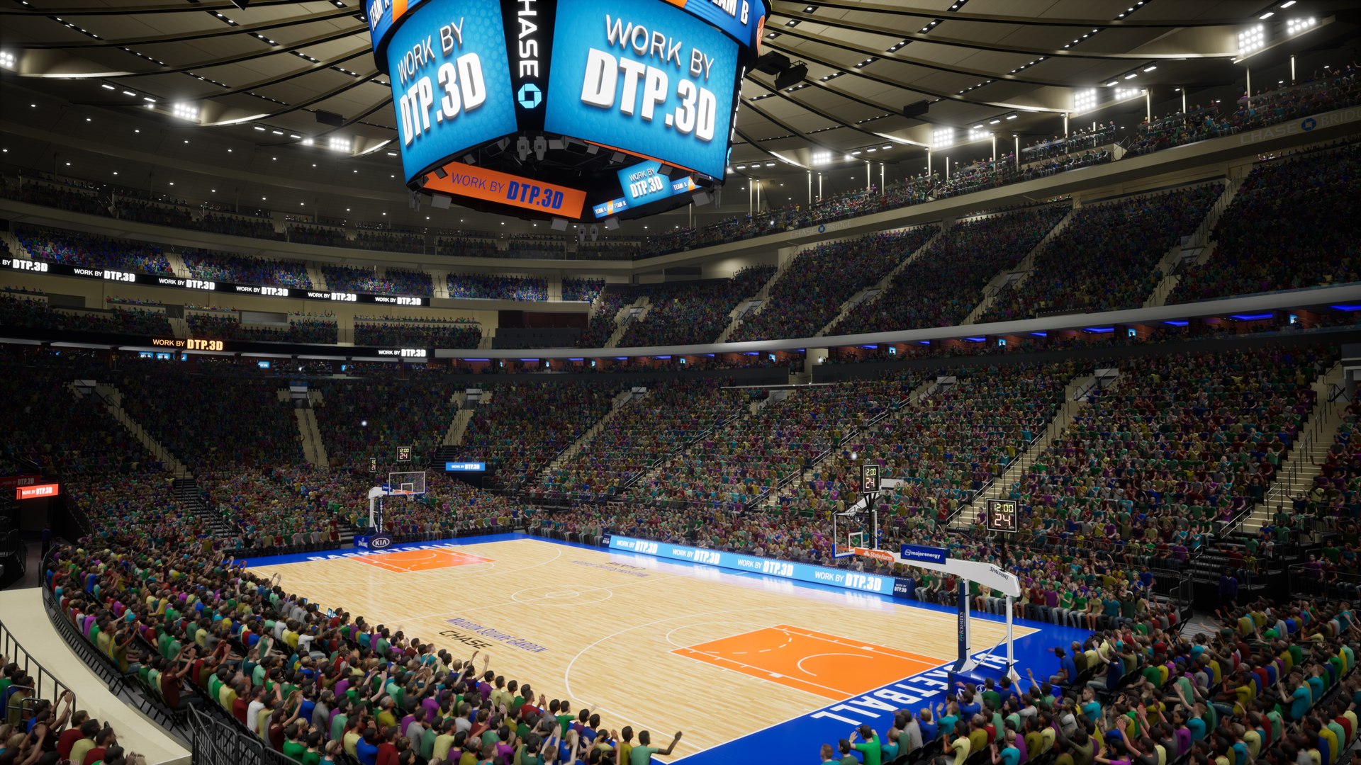MSG Arena Basketball UE5 3D - TurboSquid 1962897