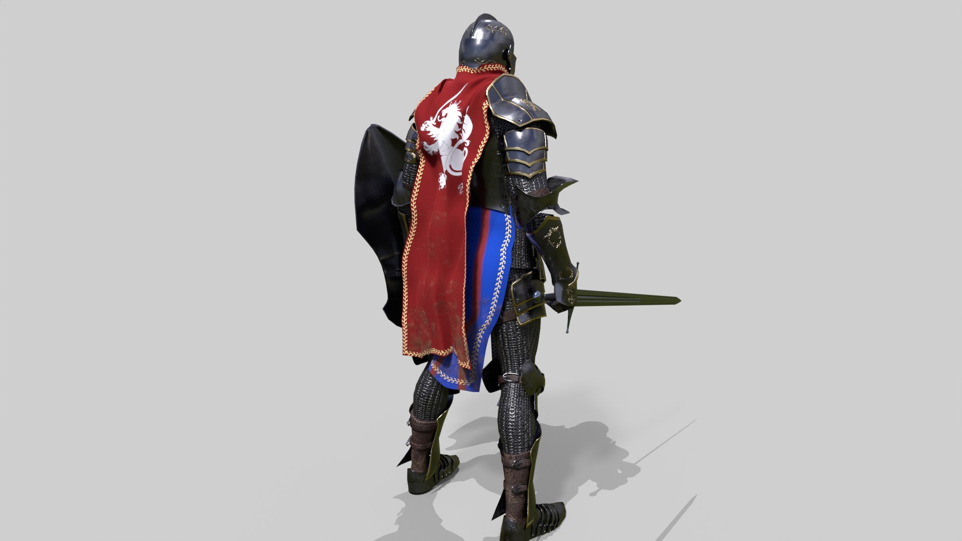 Guardian Knight 3D Model - TurboSquid 2351031