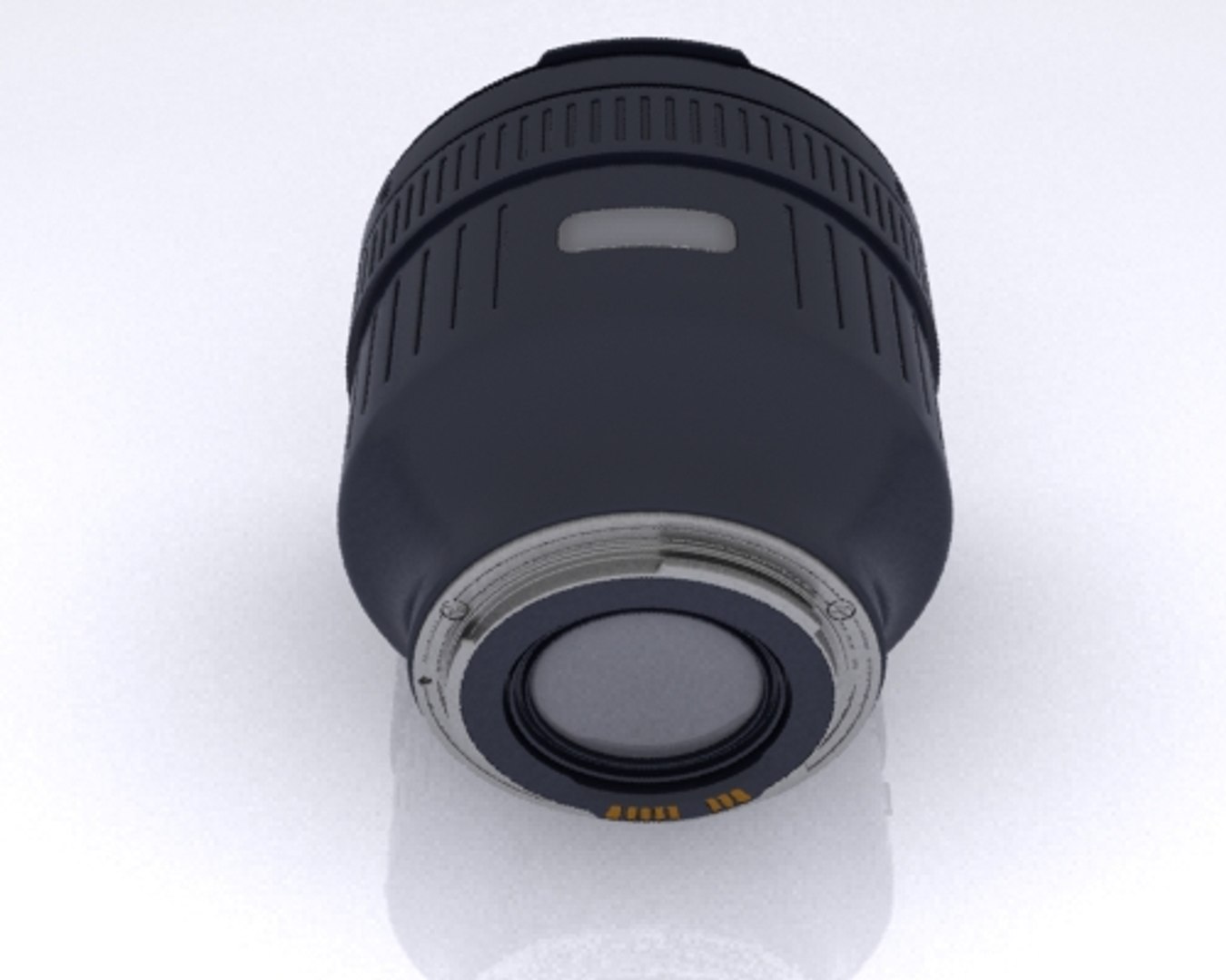 85mm telephoto lens 3d model