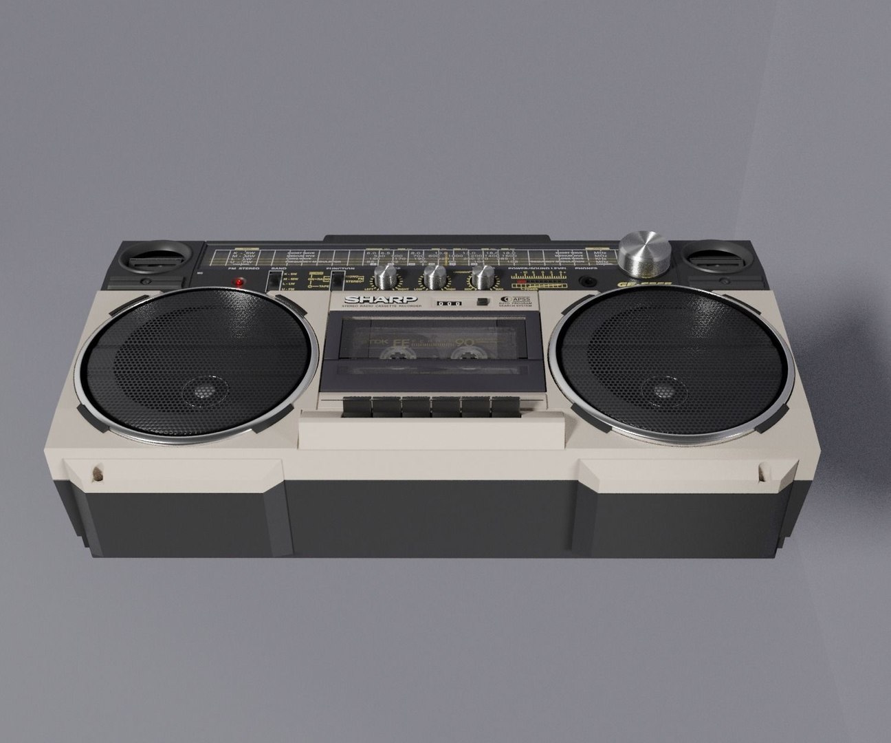 3D vintage 80s model - TurboSquid 1600166