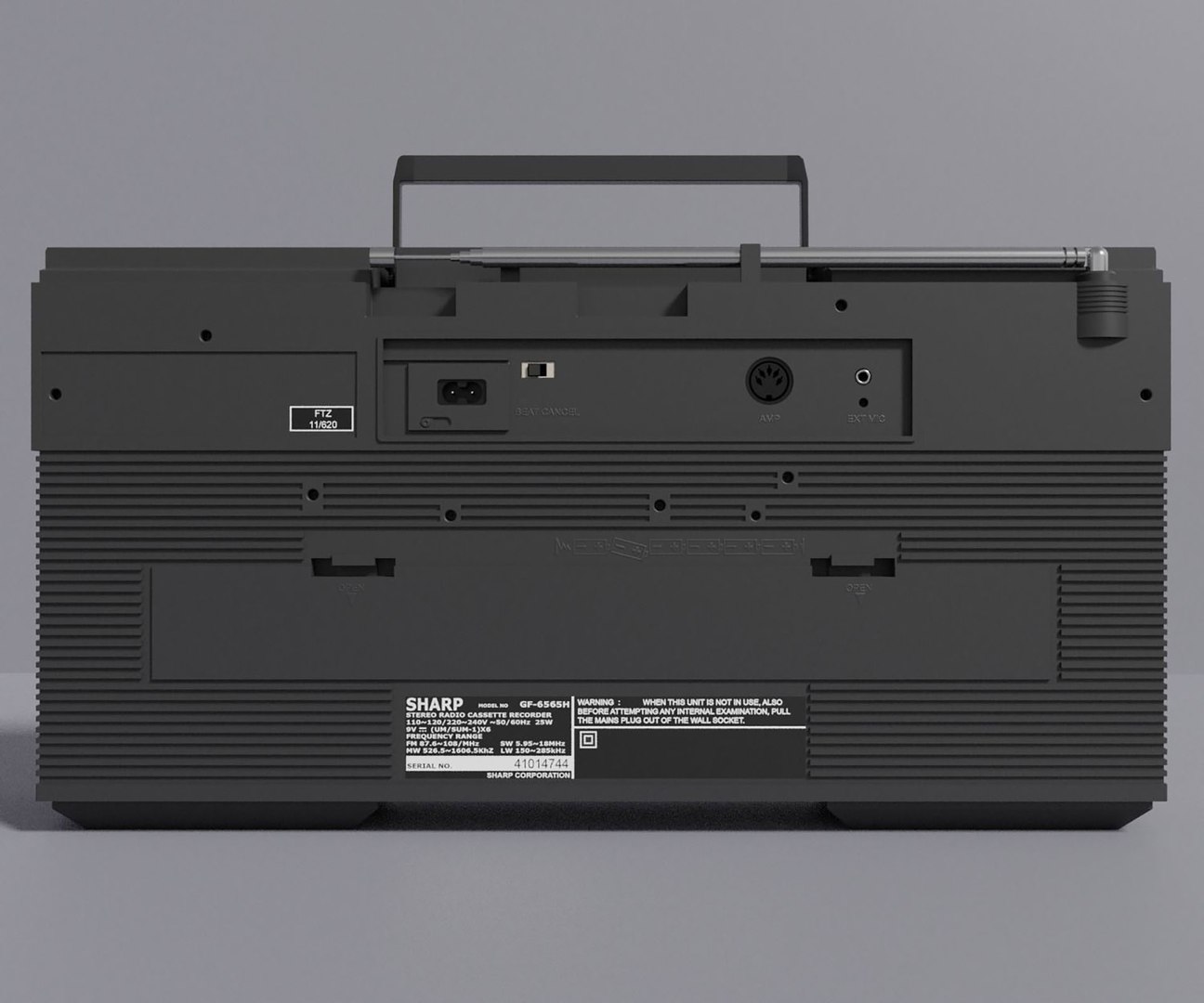 3D vintage 80s model - TurboSquid 1600166