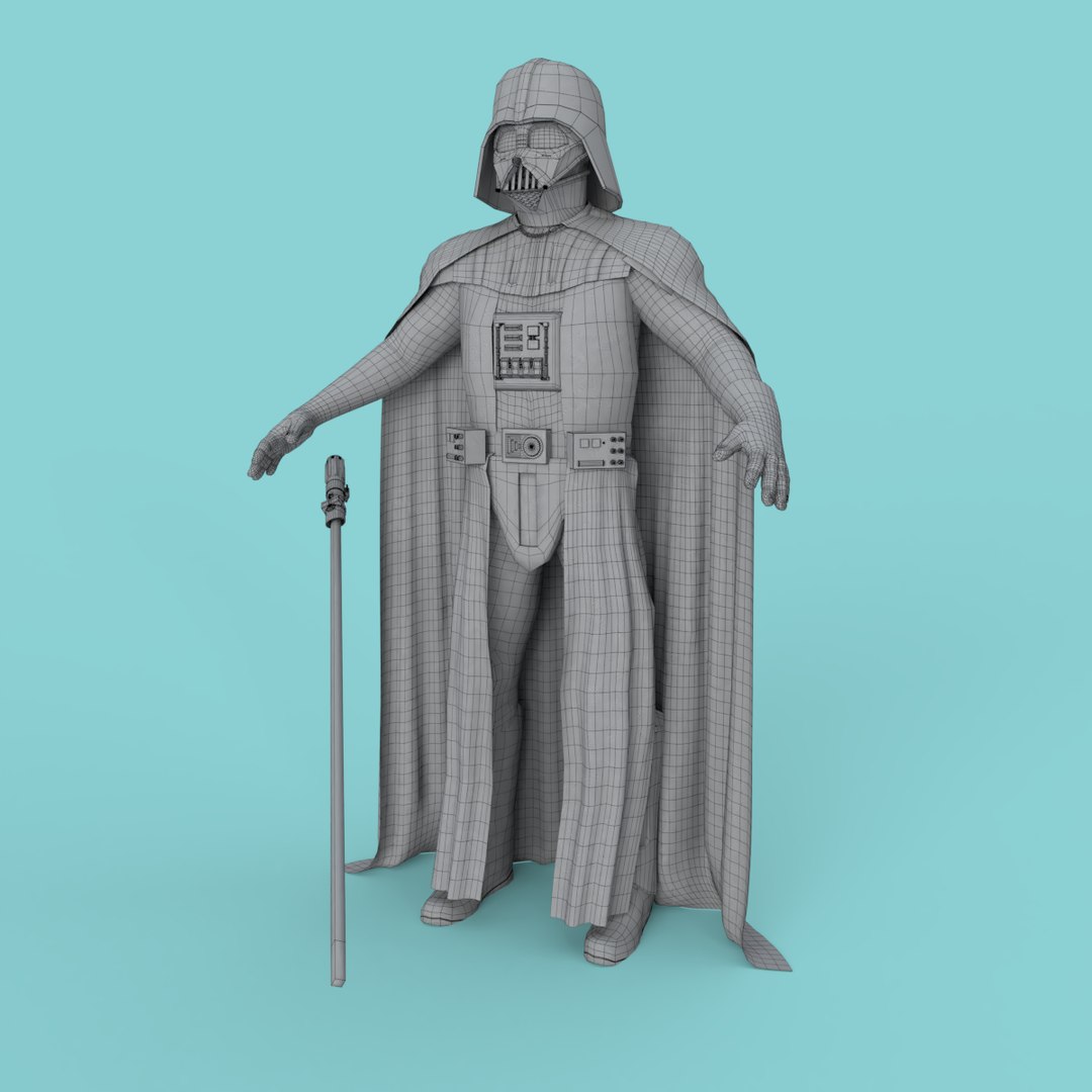 Darth Vader 3D Model - TurboSquid 1248672