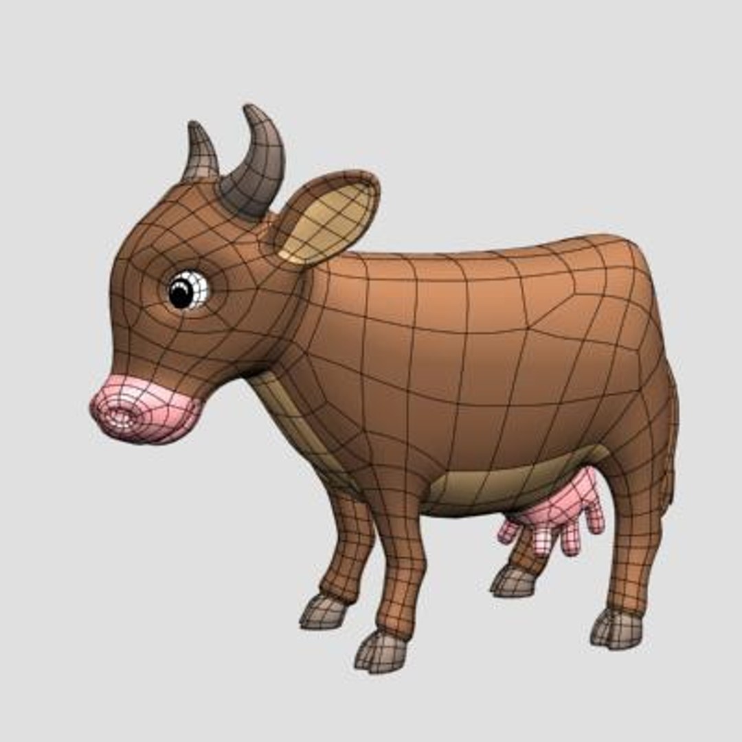 3d Model Cow