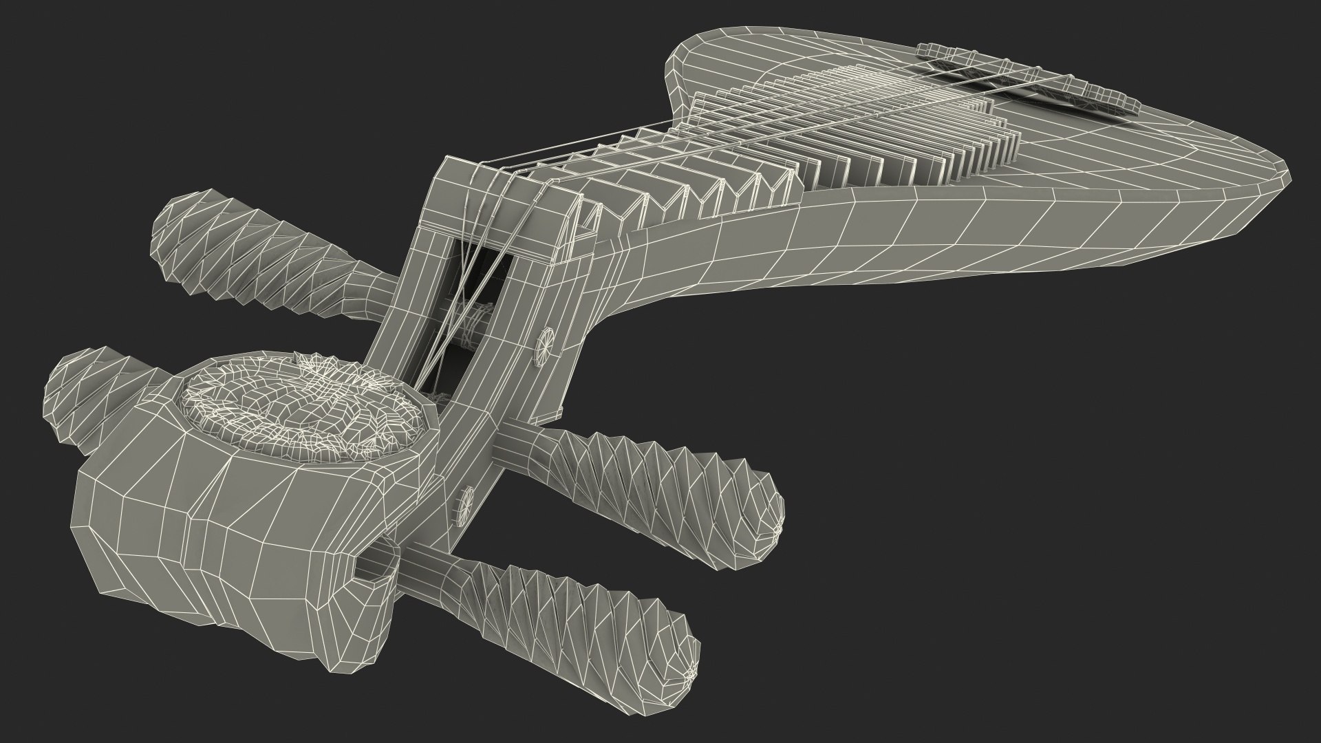 3D Traditional Chinese Pipa - TurboSquid 1620914